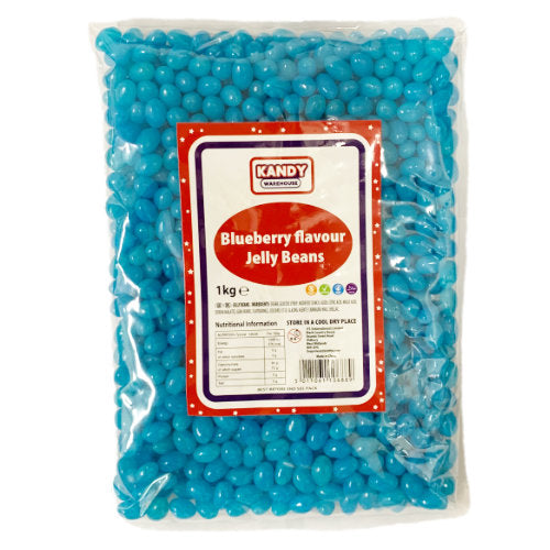 Wholesale Zed Candy Blueberry Jelly Beans - 1kg | Bulk Wholesale Sweets