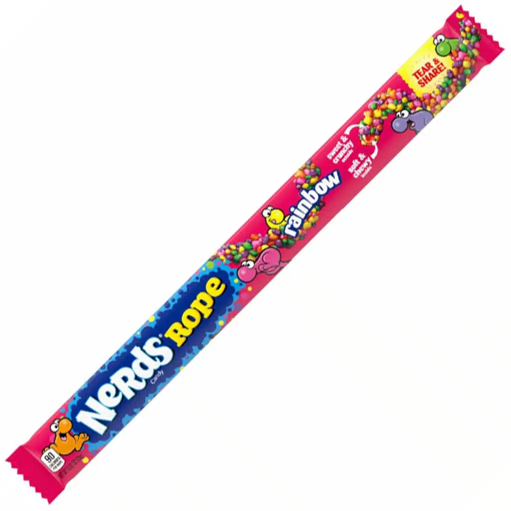 Wholesale Nerds Rainbow Ropes - 24 Count | Bulk Wholesale Sweets