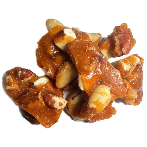 Wholesale Appletons Buttered Brazil Brittle Cuts - 1kg | Bulk Sweets