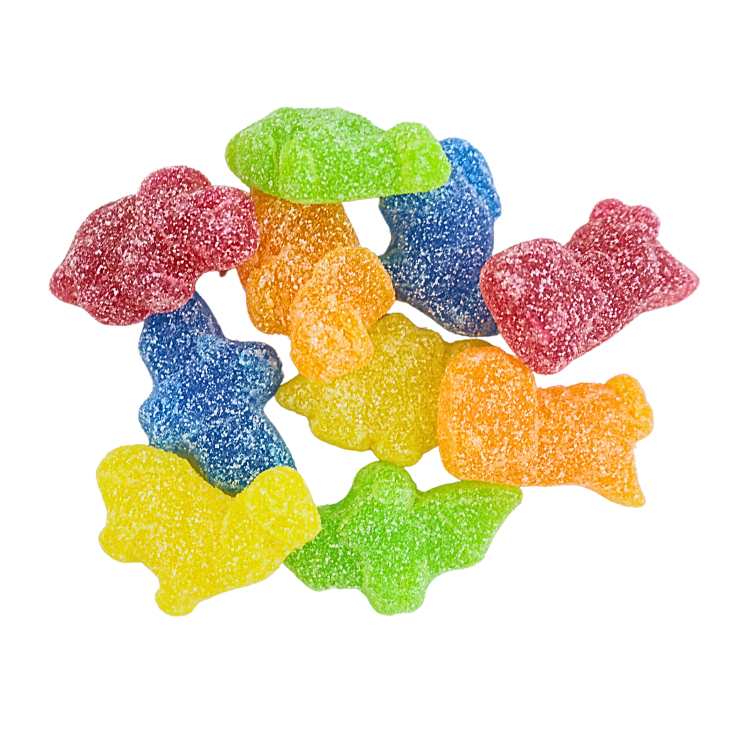Wholesale Candycrave Vegan Sour Dinosaurs - 2kg | Bulk Wholesale Sweets
