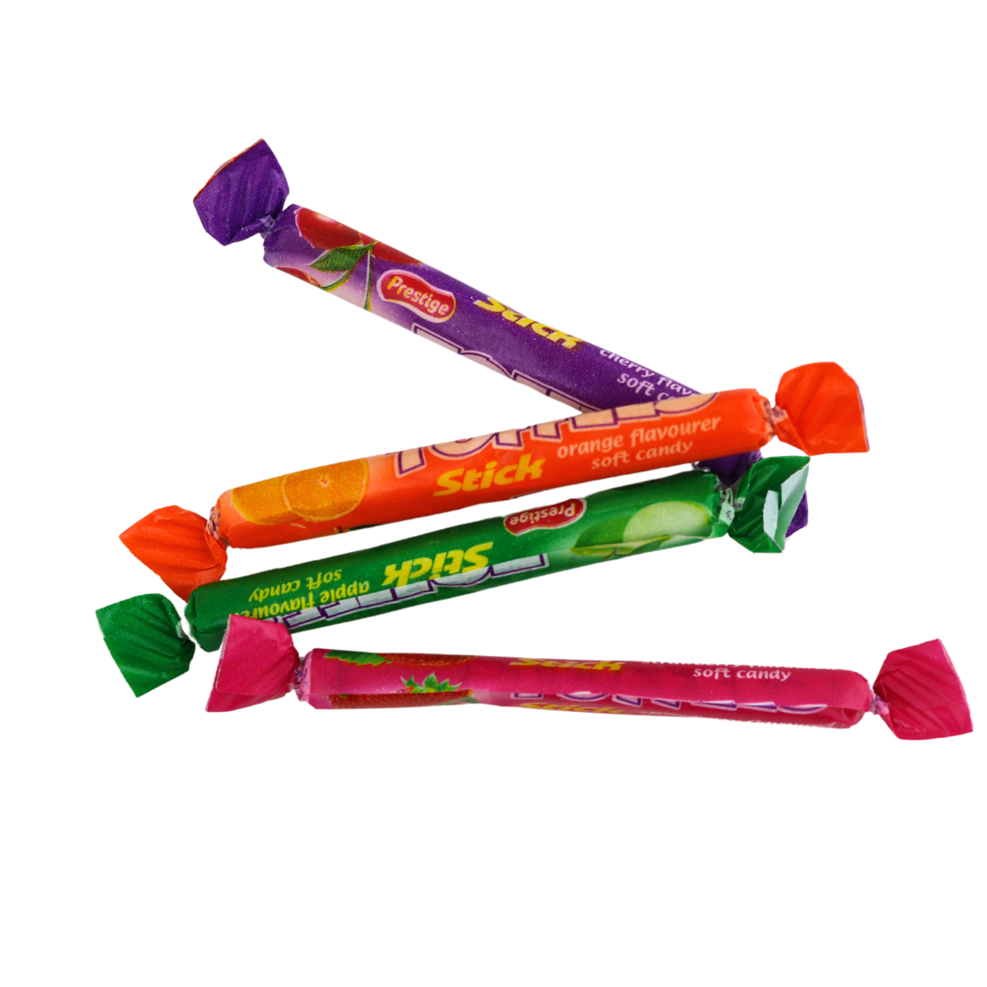 Wholesale Yummys Fruit Toffee Sticks - 1kg | Bulk Wholesale Sweets